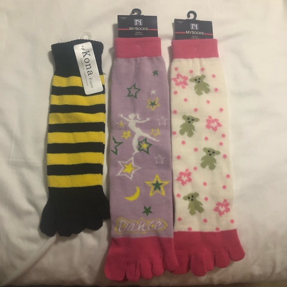 Other | Fun Toe Socks | Poshmark